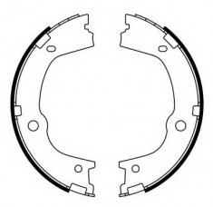 BRAKE SHOE SB BS11011