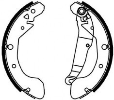 BRAKE SHOE SB BS12613
