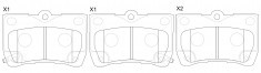 BRAKE PADS SB BP21494