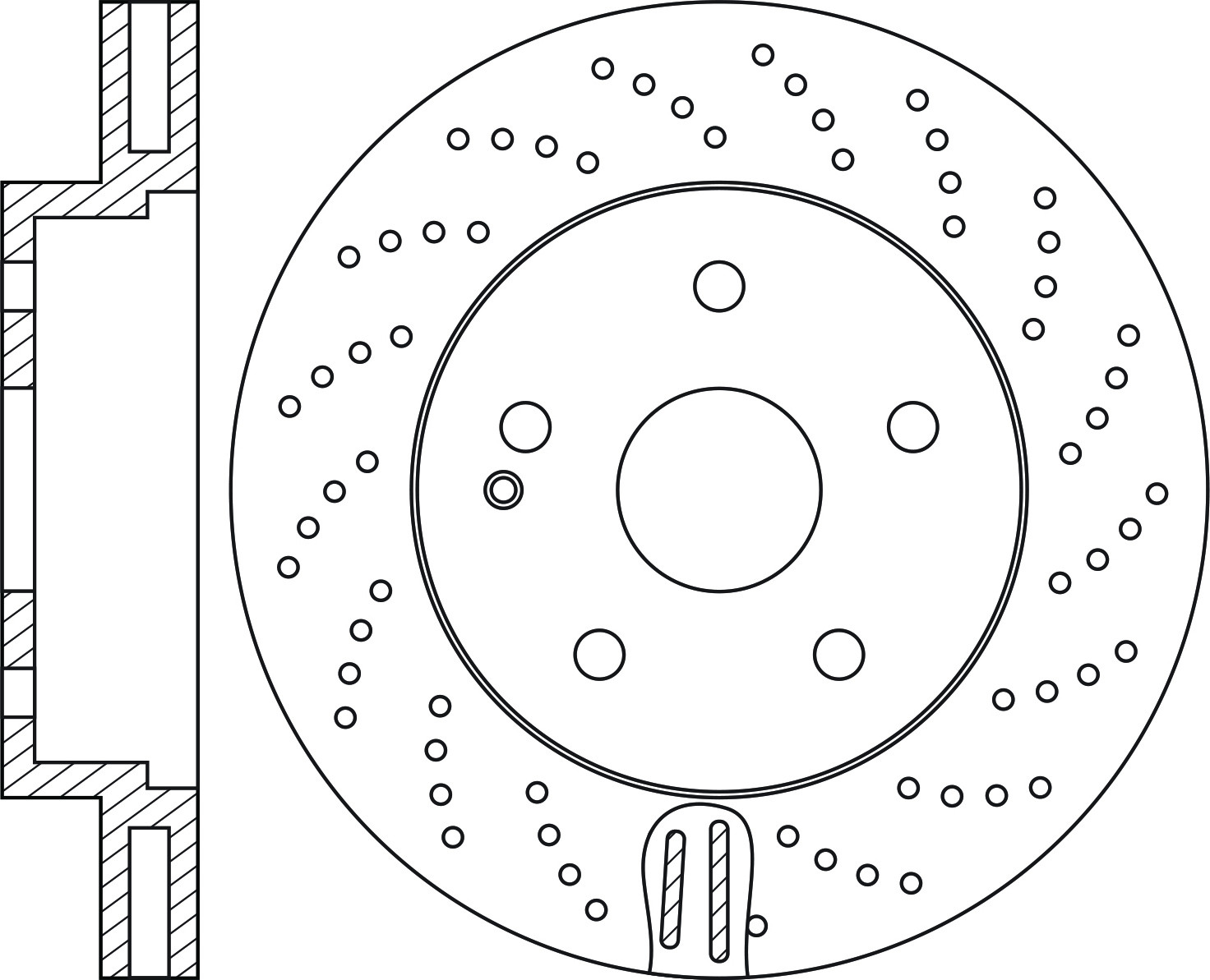 PERFORMANCE ROTOR DISC SB BR31131D