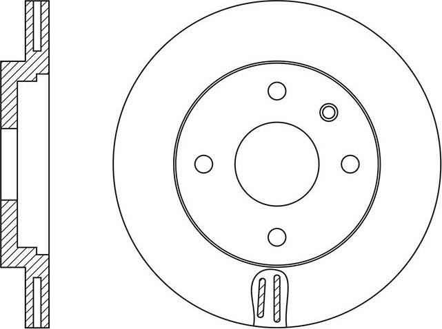 ROTOR DISC SB BR52103T