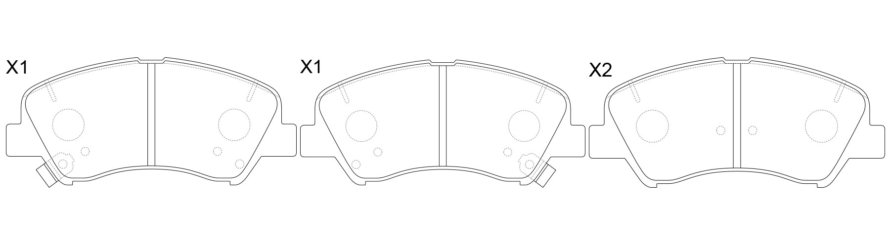 BRAKE PADS SB BP11537