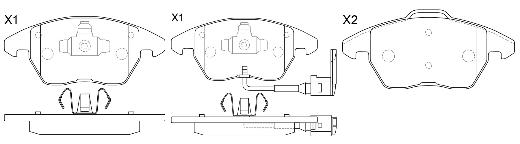 BRAKE PADS SB BP33348W