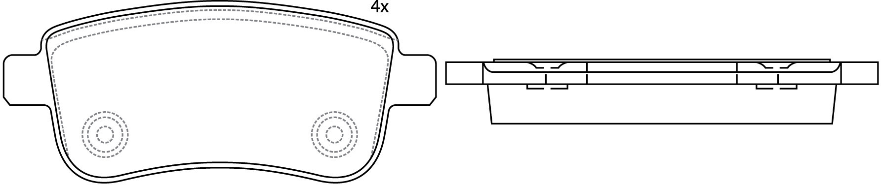 BRAKE PADS SB BP43381