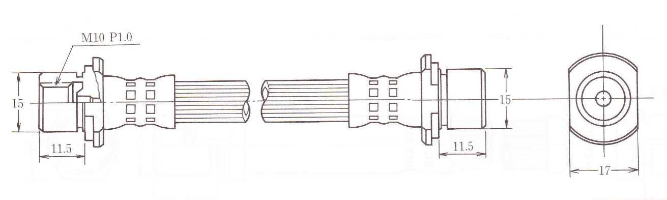 BRAKE HOSE SB BH21126R