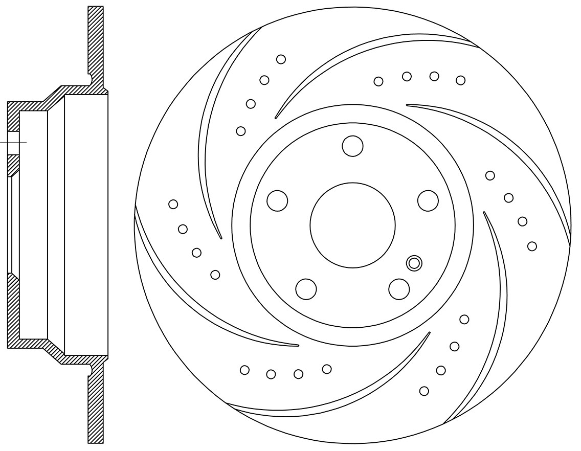 PERFORMANCE ROTOR DISC SB BR31116PSET