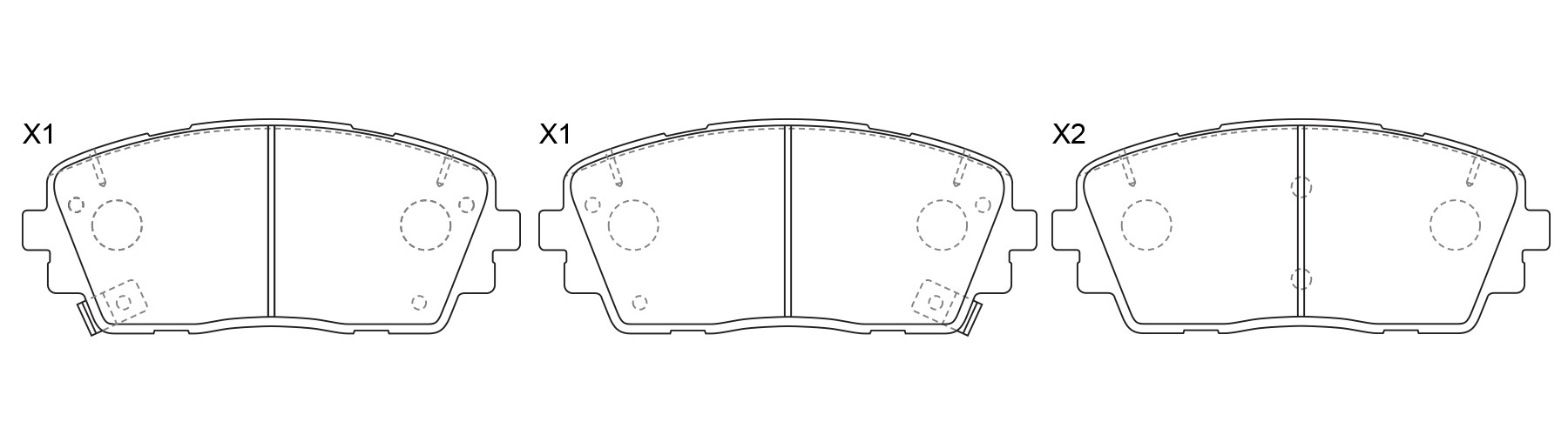 BRAKE PADS SB BP13001