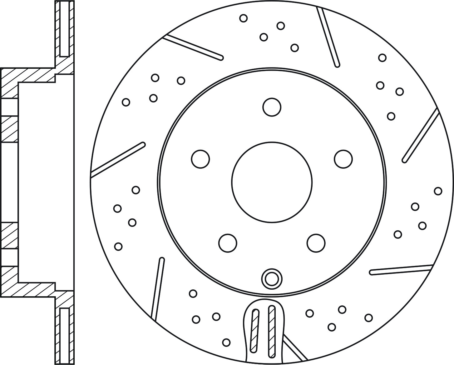 PERFORMANCE ROTOR DISC SB BR22122PSET