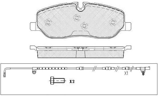 BRAKE PADS SB BP47484W