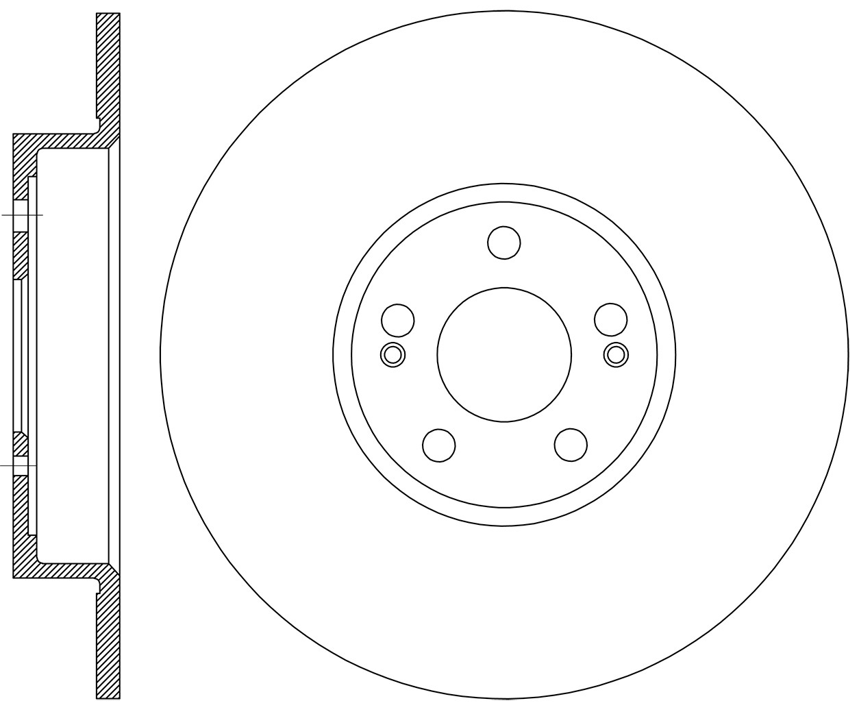 ROTOR DISC SB BR34155T