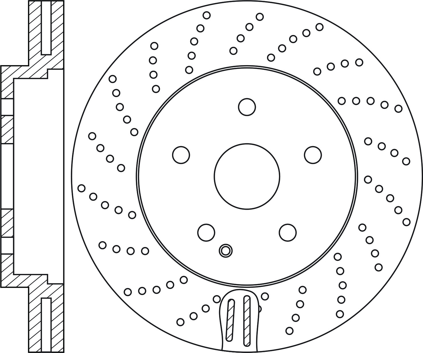 PERFORMANCE ROTOR DISC SB BR31158PSET