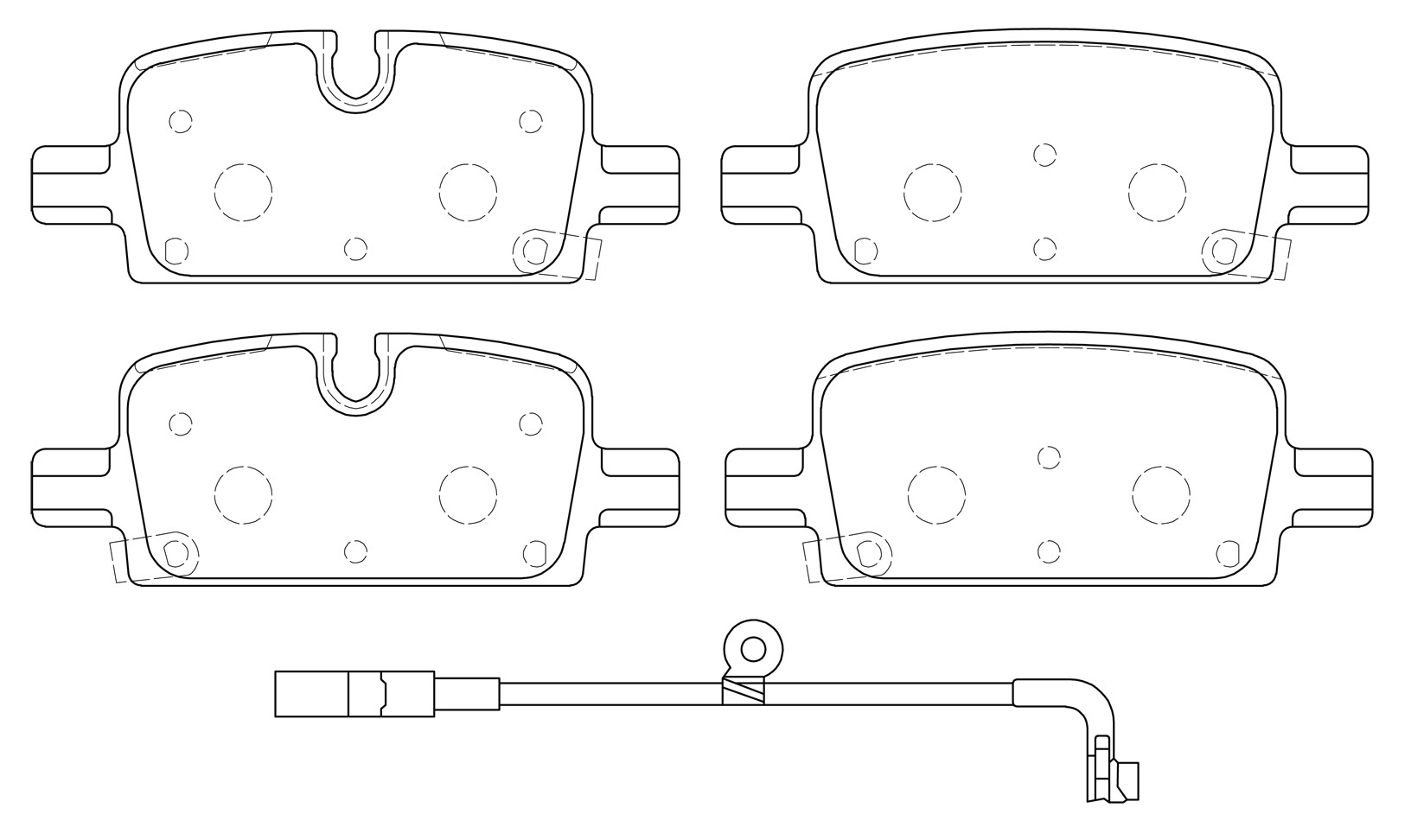 BRAKE PADS SB BP52026W