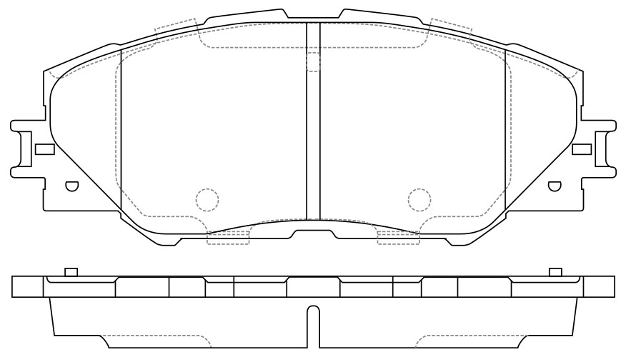 BRAKE PADS SB BP21530