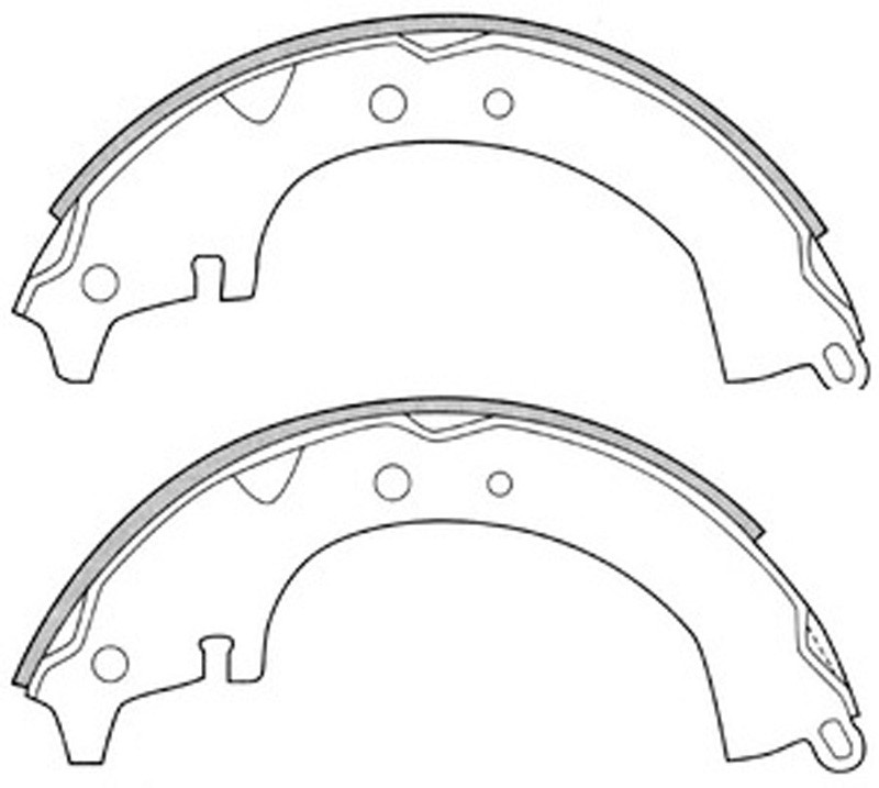 BRAKE SHOE SB BS21232