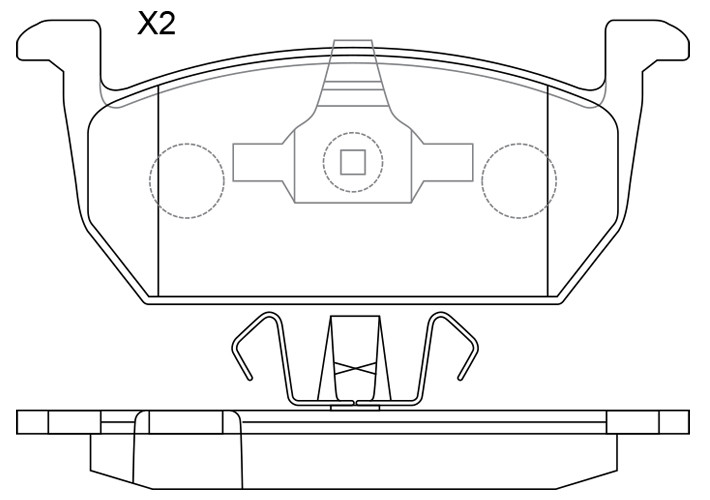 BRAKE PADS SB BP33026
