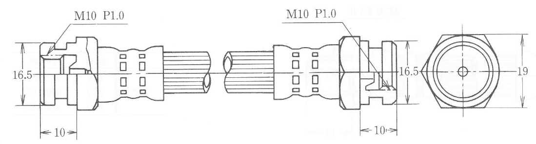 BRAKE HOSE SB BH25046R
