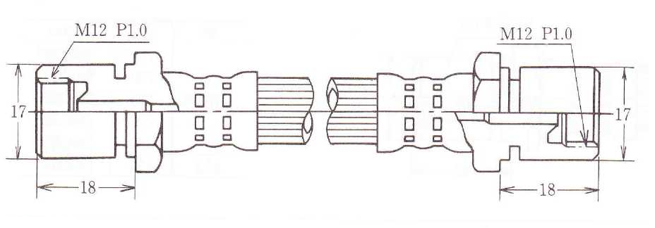 BRAKE HOSE SB BH21074F