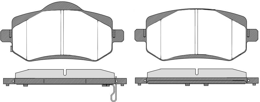 BRAKE PADS SB BP82030