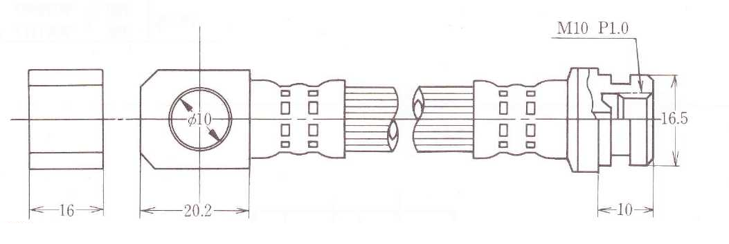 BRAKE HOSE SB BH22021F