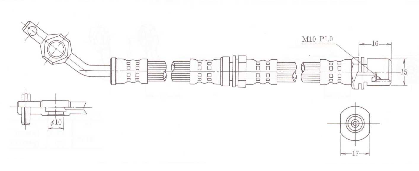 BRAKE HOSE SB BH21094F