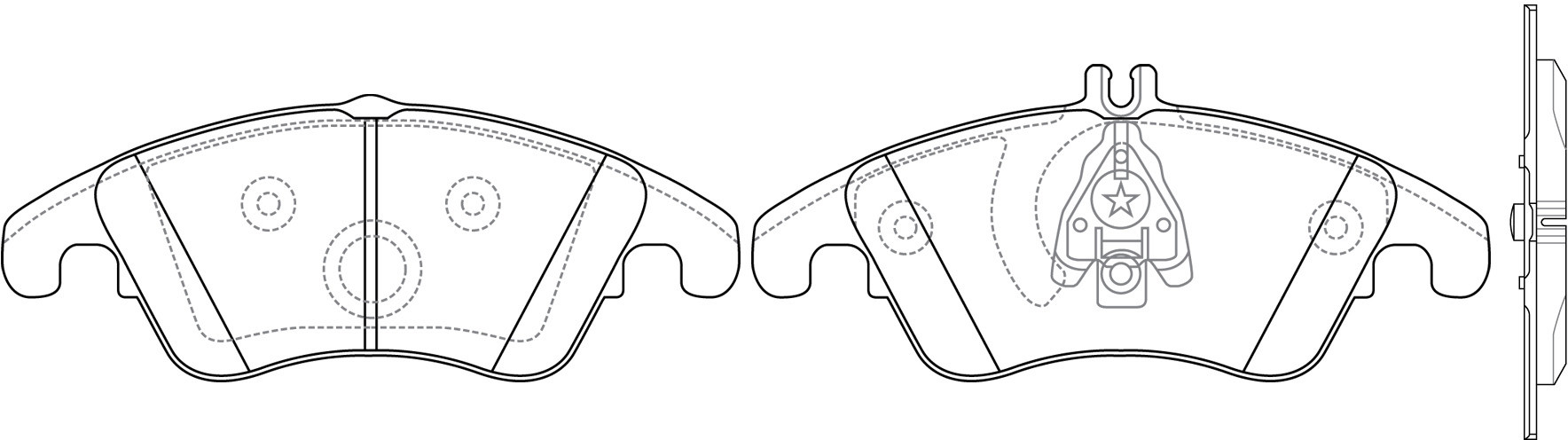BRAKE PADS SB BP31395W