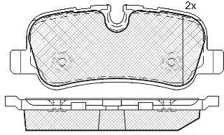 BRAKE PADS SB BP47485