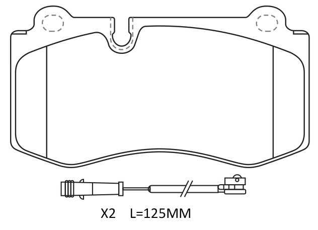 BRAKE PADS SB BP31453W