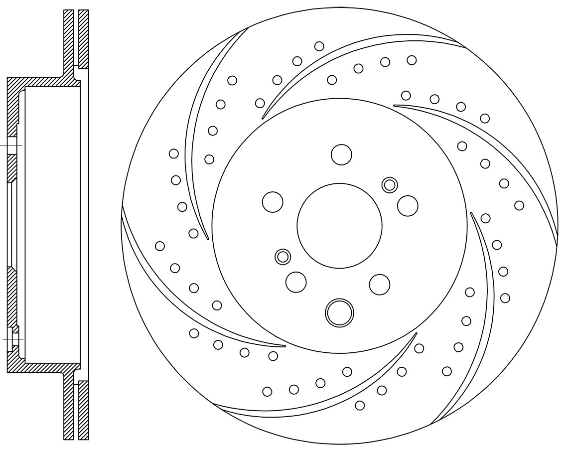 PERFORMANCE ROTOR DISC SB BR29110PSET
