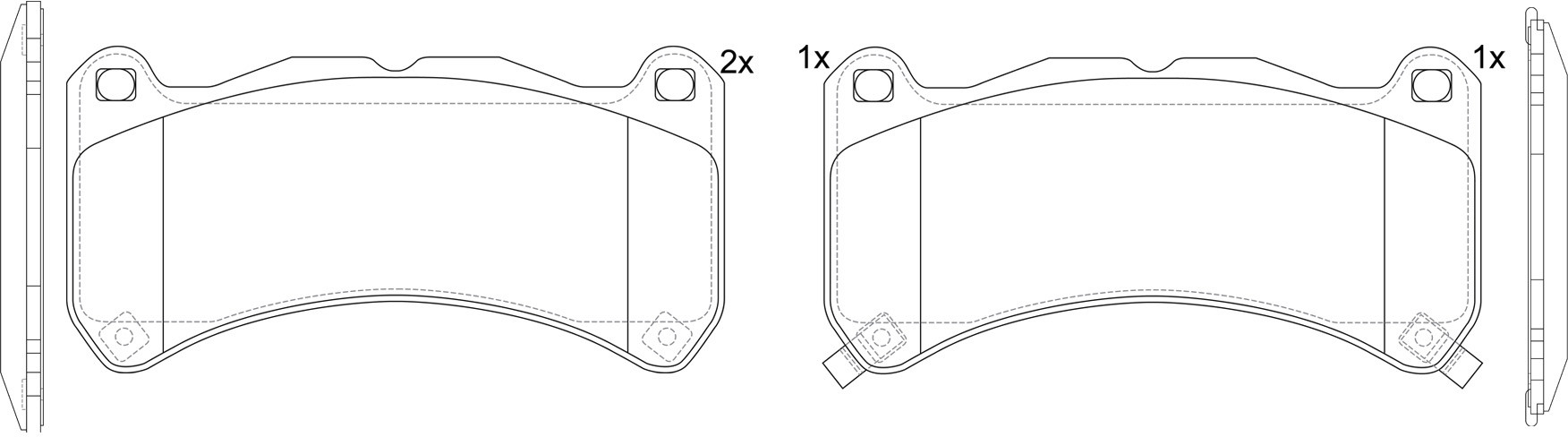 BRAKE PADS SB BP21850