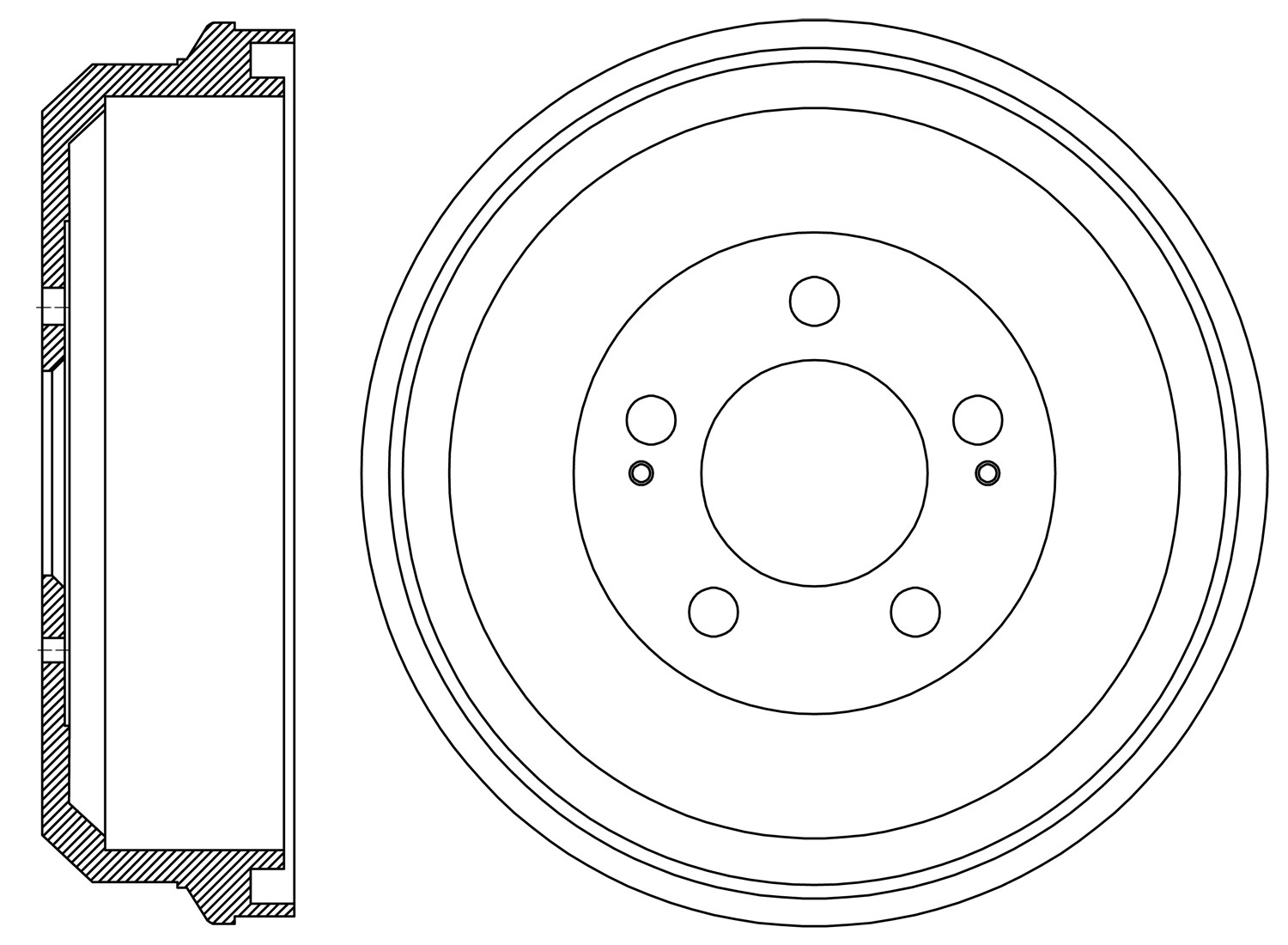 DRUM BRAKE SB BD23137