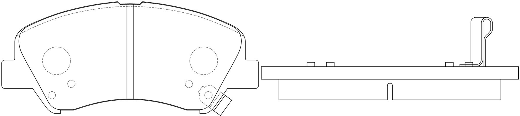 BRAKE PADS SB BP11537