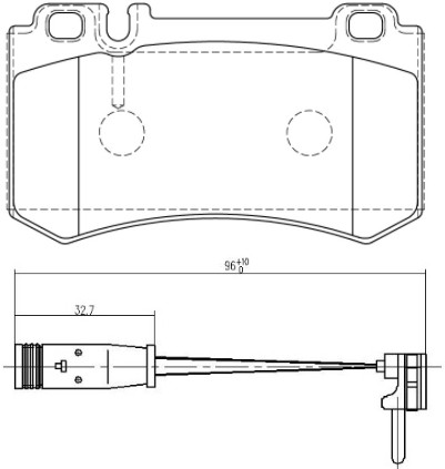 BRAKE PADS SB BP31343