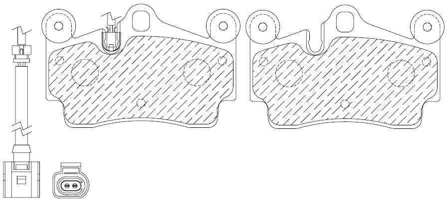 BRAKE PADS SB BP33347W
