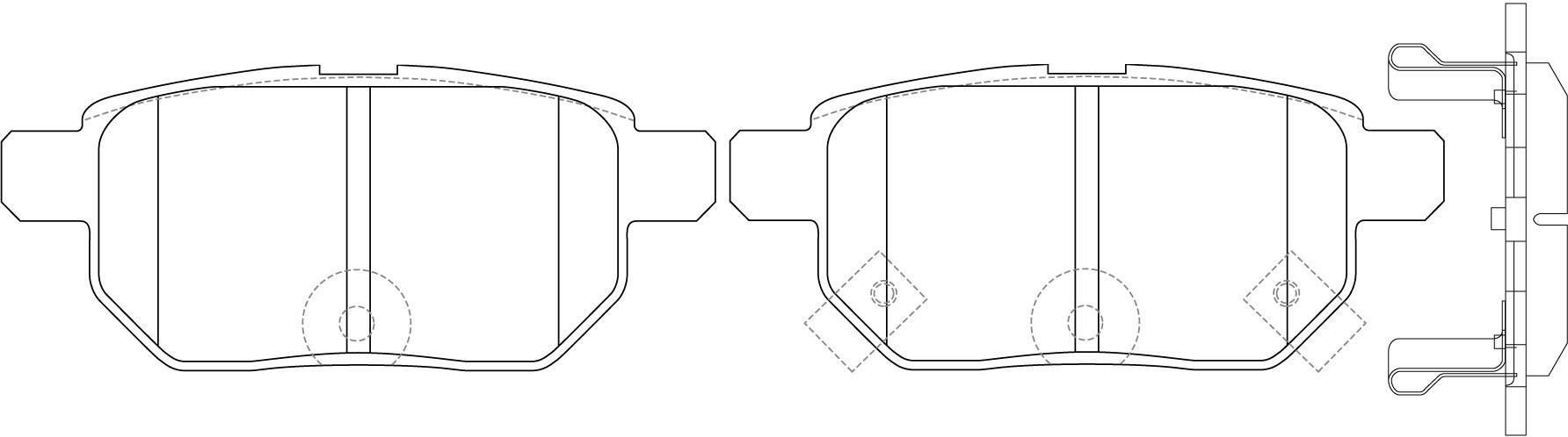 BRAKE PADS SB BP21519