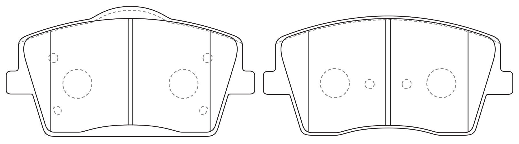 BRAKE PADS SB BP45006