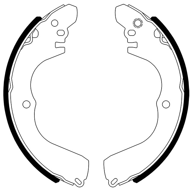 BRAKE SHOE SB BS23723