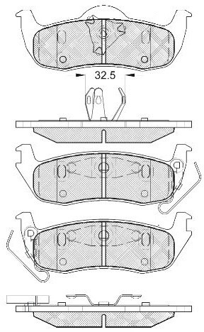 BRAKE PADS SB BP20429
