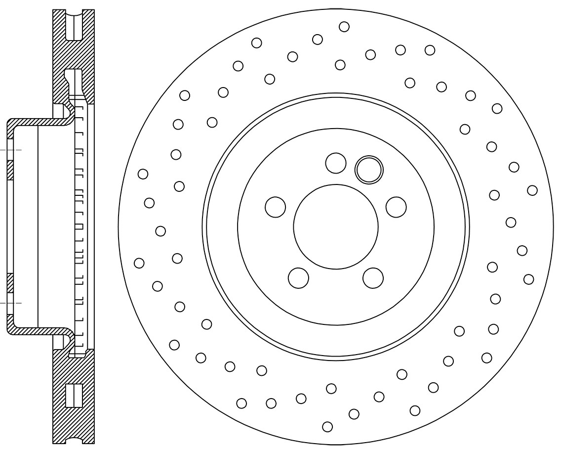 PERFORMANCE ROTOR DISC SB BR31168PSET
