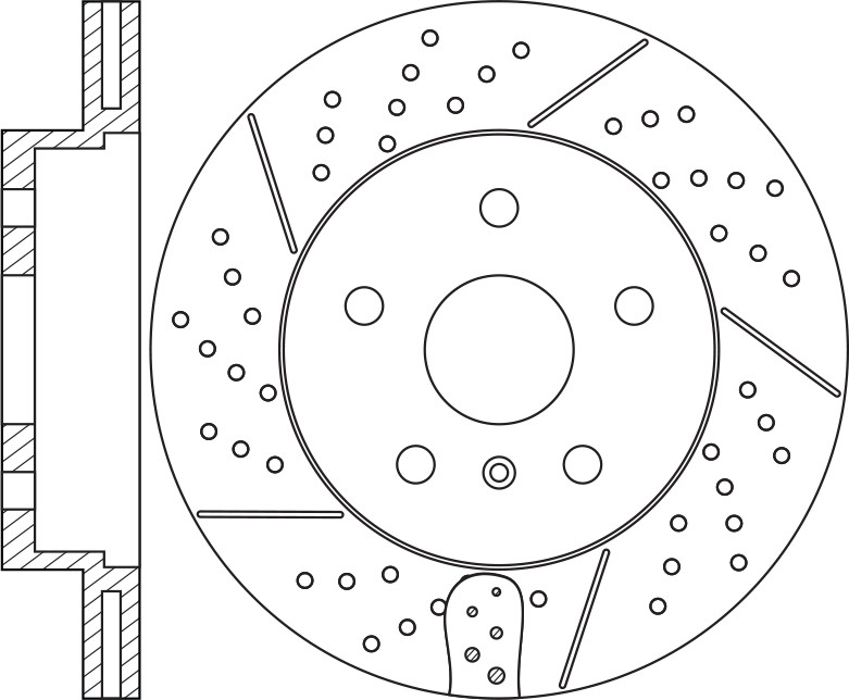 PERFORMANCE ROTOR DISC SB BR32162PSET