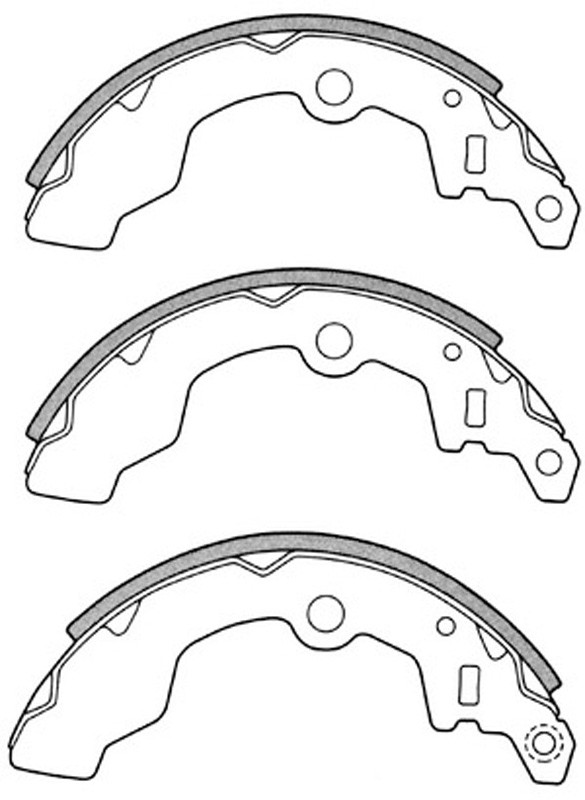 BRAKE SHOE SB BS29931